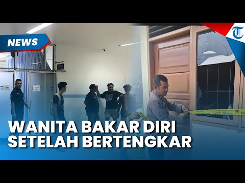 NGERI! WANITA BAKAR DIRI setelah Bertengkar Hebat dengan Pacar di Padang, Kondisinya Kini Tragis