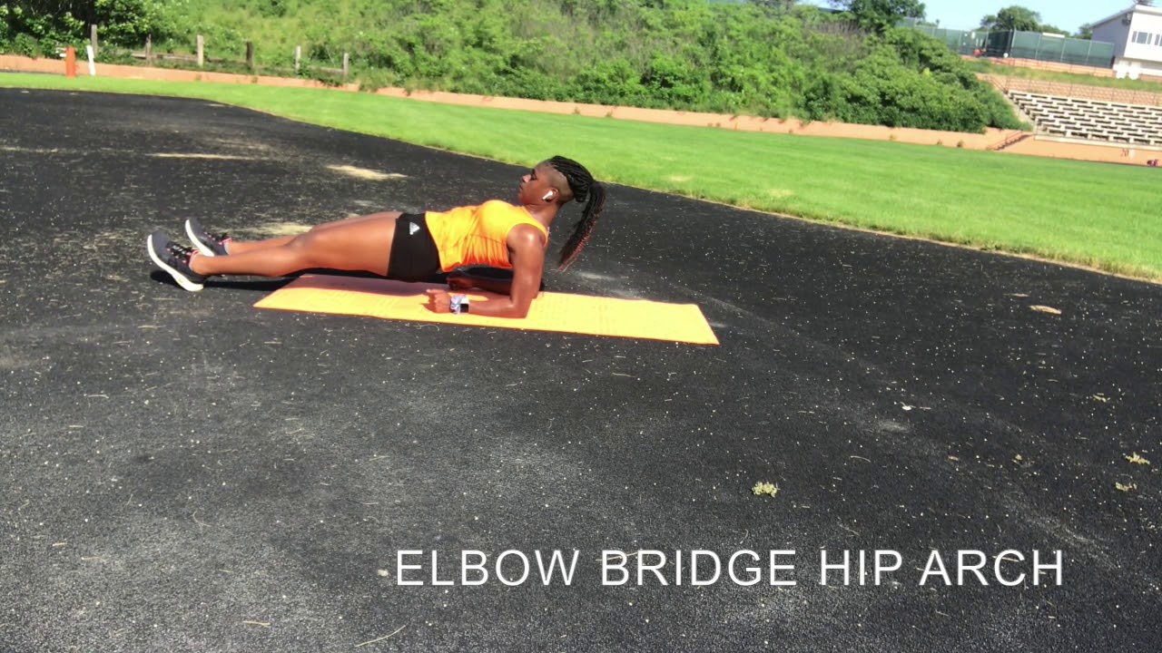 ELBOW BRIDGE HIP ARCH - YouTube