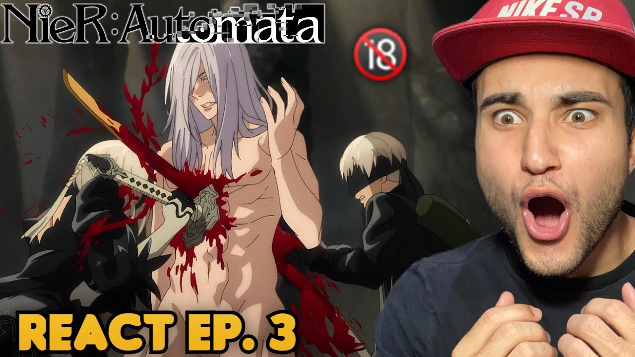 9s e 2b vs Adam e Eve! React NieR: Automata Ver 1.1a EP. 3 - YouTube