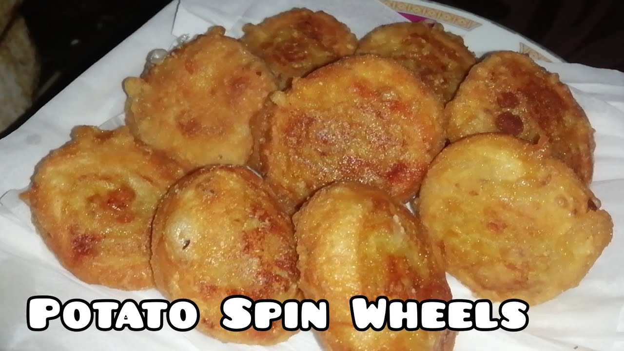 How to make Potato Spin Wheels | My siblings Favorite ️ #vlog #potato # ...