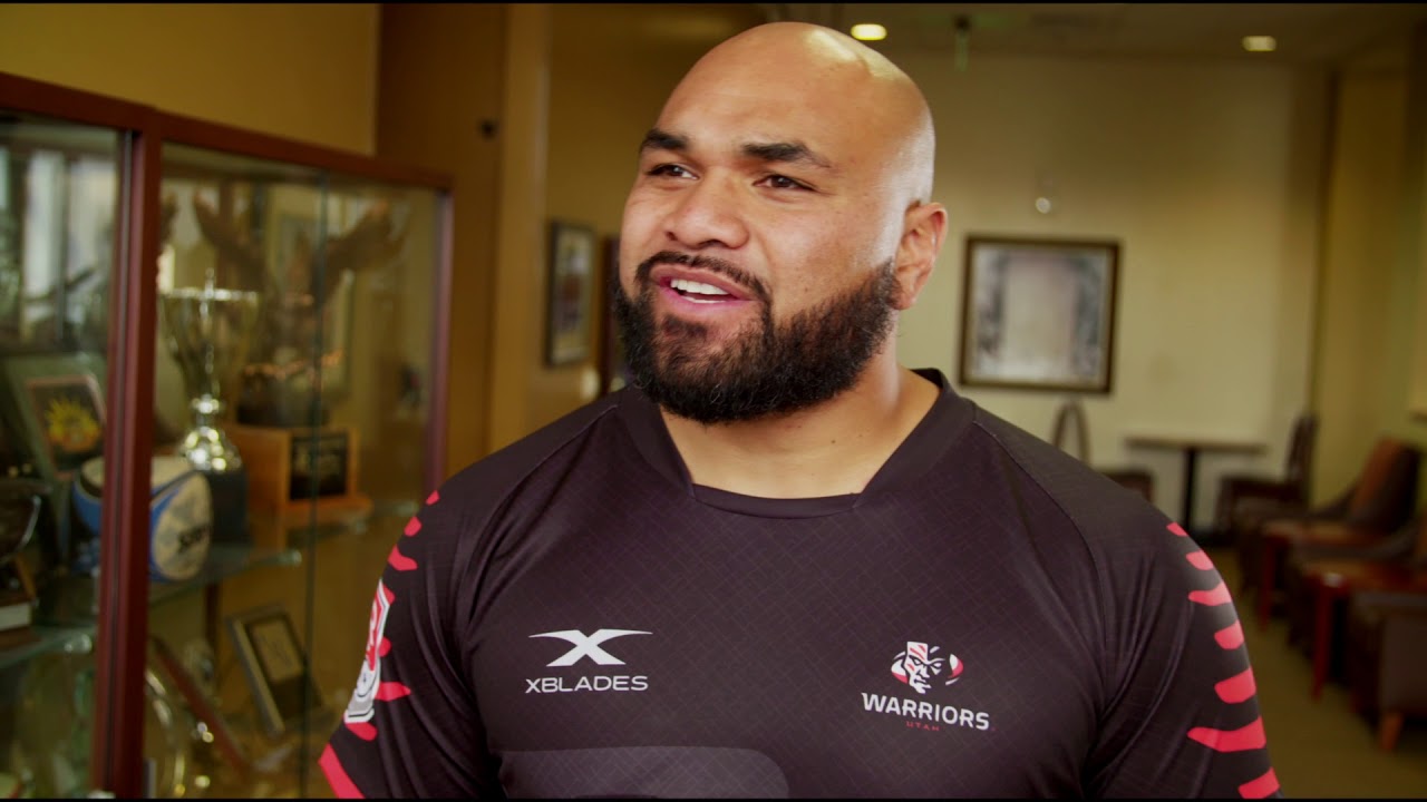 Paul Lasike of the Utah Warriors - YouTube