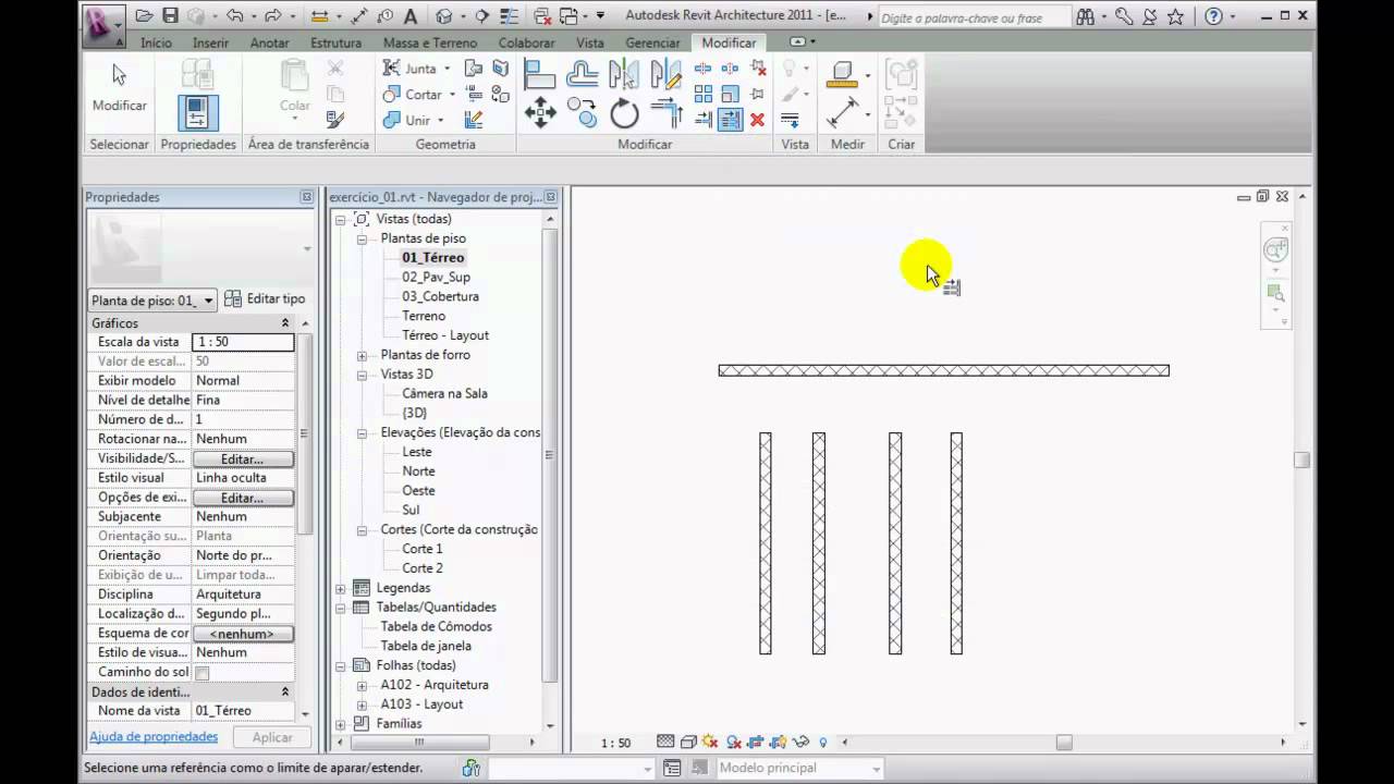 Revit II - B07 - Editar - Fillet e Extend - YouTube