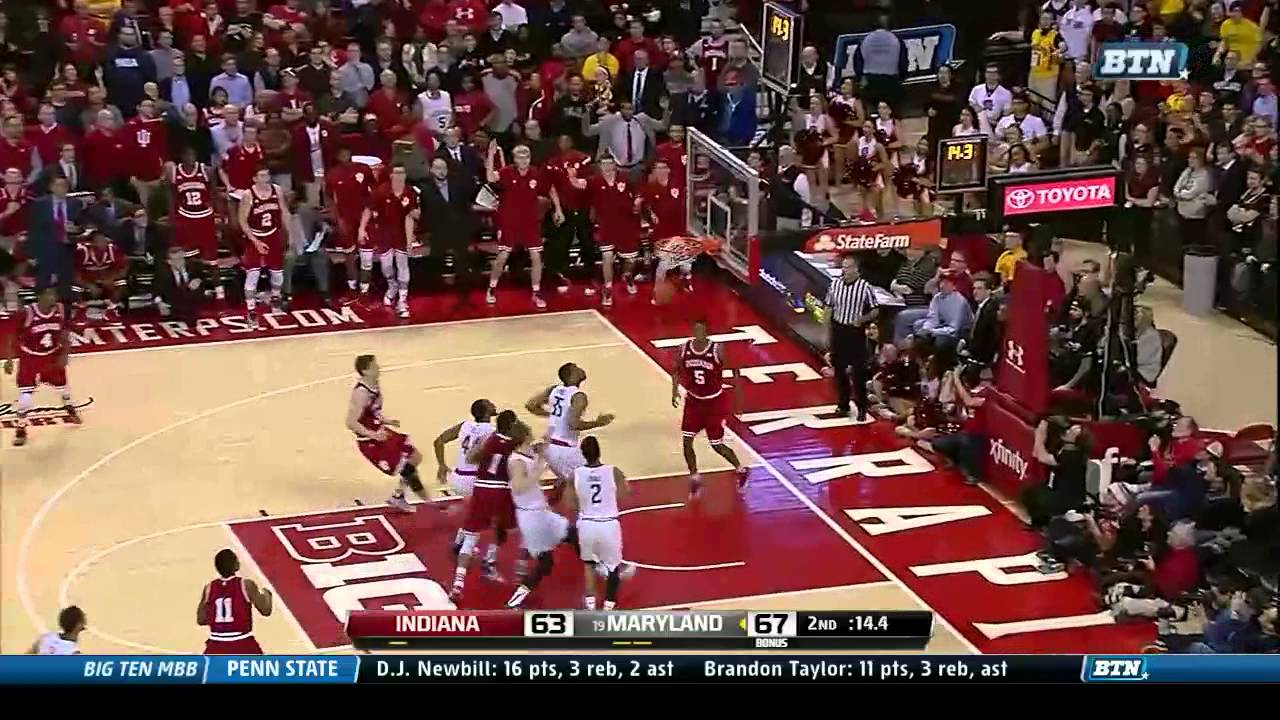 Indiana at Maryland Men's Basketball Highlights - YouTube