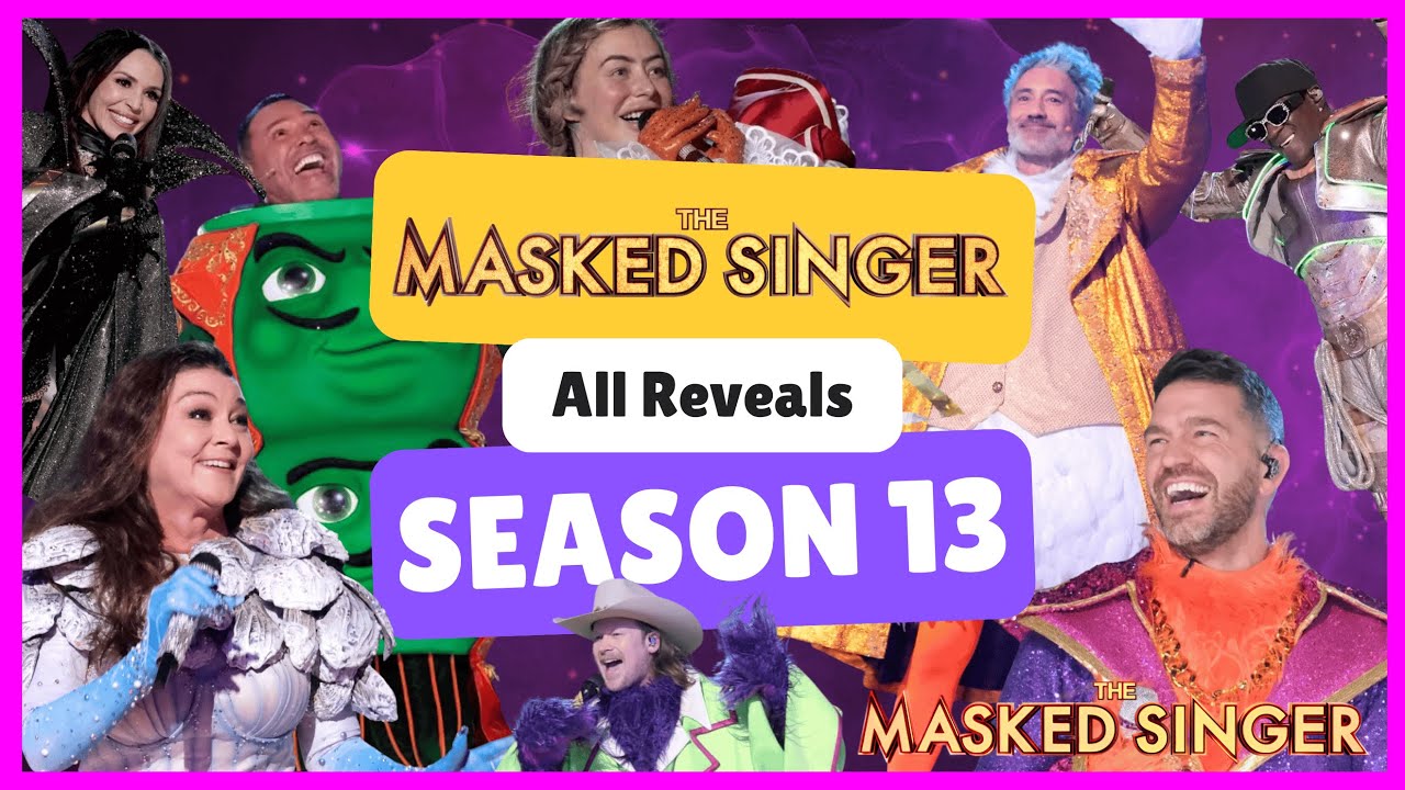 All Masked Singer Reveals Season 13 - YouTube