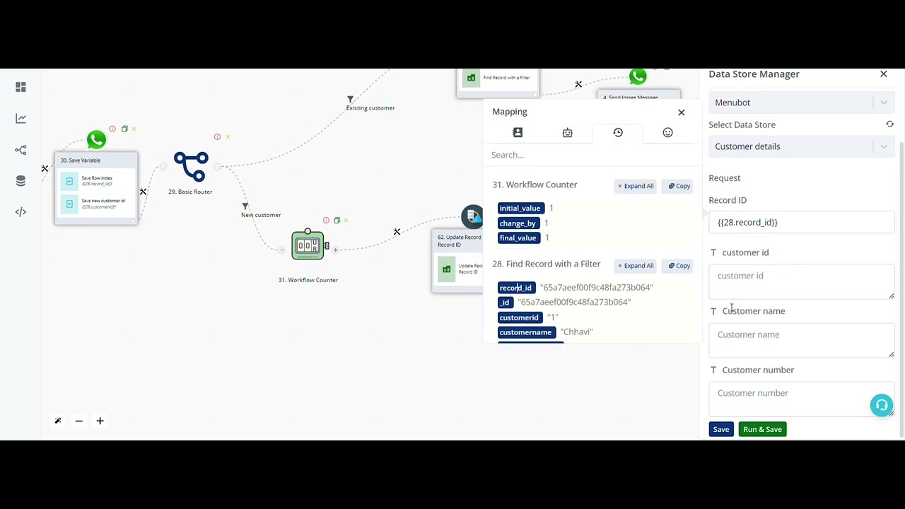 Datastore - Update Record with Record ID - YouTube