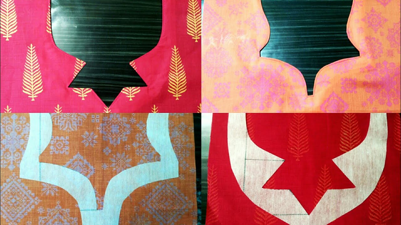 Beautiful neck design cutting and stitching easy method | - YouTube