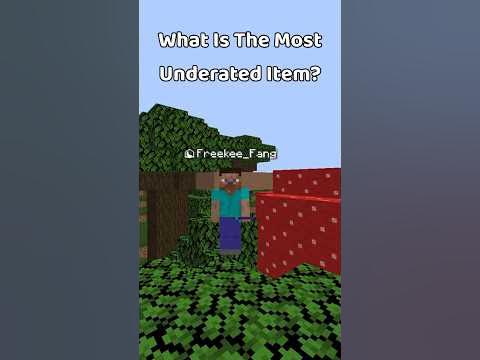 What Is The Most Underrated Item In Minecraft? - YouTube