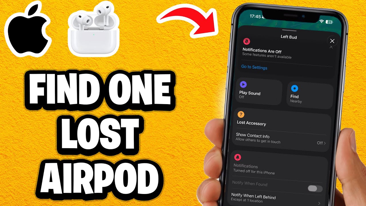 How To Find One Lost AirPod Pro 3 (Or Any AirPods) – Fastest Guide ...
