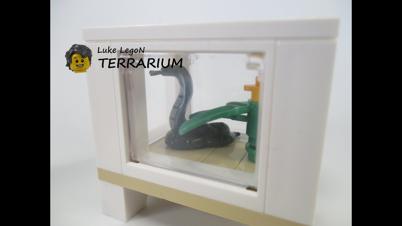 LEGO Terrarium and snake - YouTube