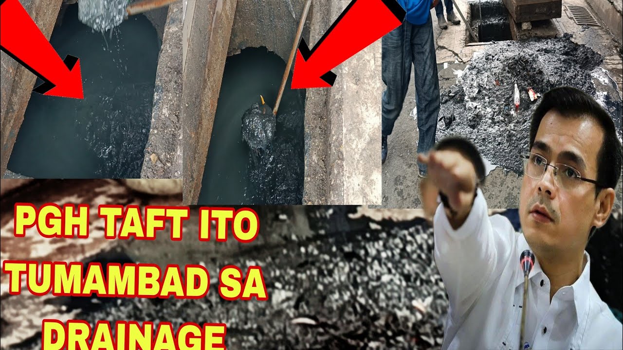 NAKU PO!! TUMAMBAD NA DAHILAN PAG BAHA TAPAT NG PGH TAFT - YouTube