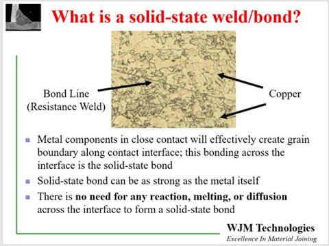 What is a Solid State Weld? - YouTube