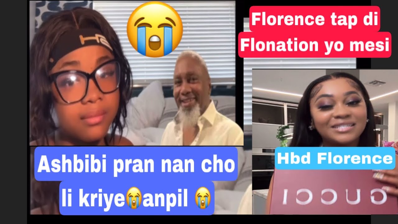 #zenhaiti #😭😭😭😭 podyab ash bibi paka kenbe dlo sa trist (hbd florence ...