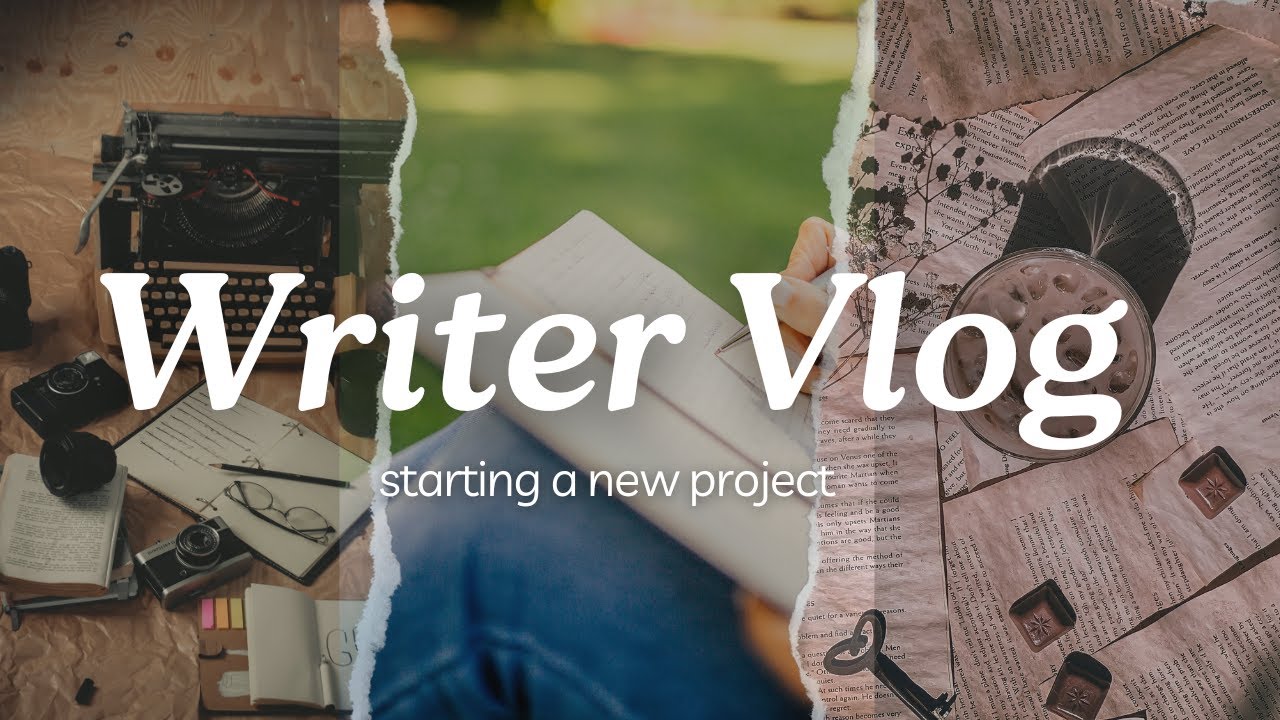 Writing Vlog 1| Starting a Novel - YouTube
