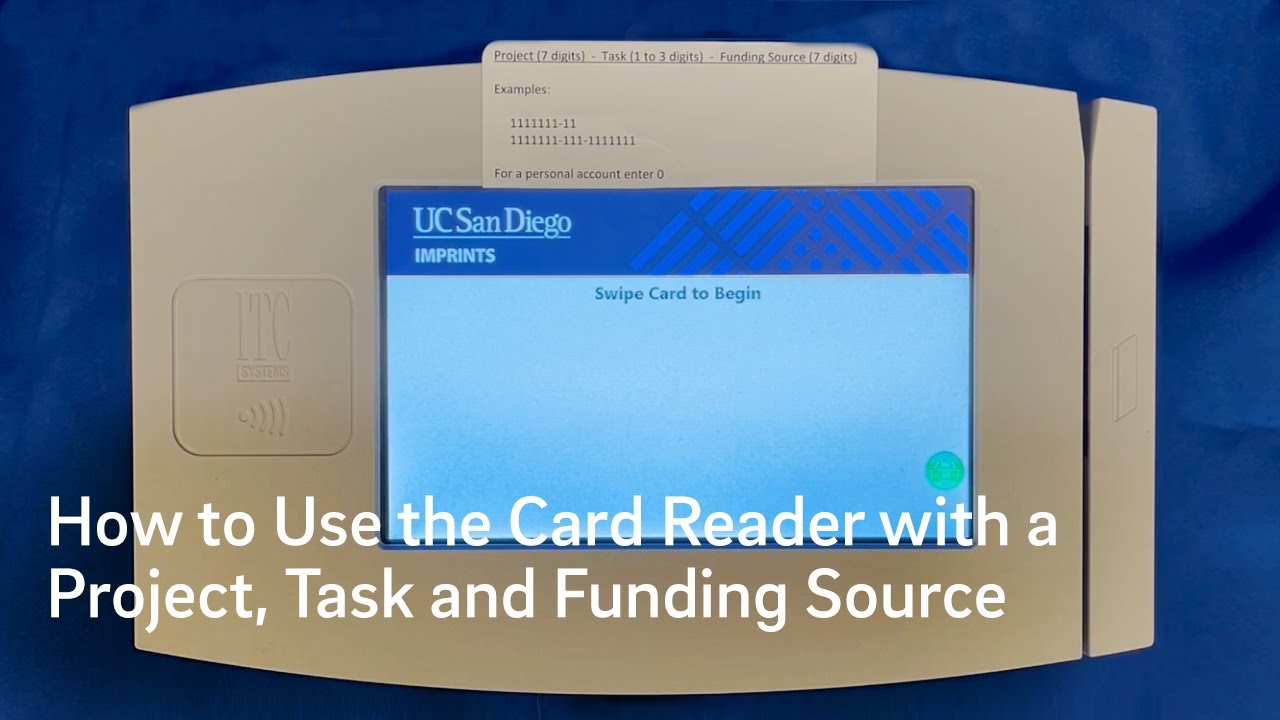 How To Use The Card Reader With A Project Task And Funding Source how-to-use-the-card-reader-with-a-project-task-and-funding-source