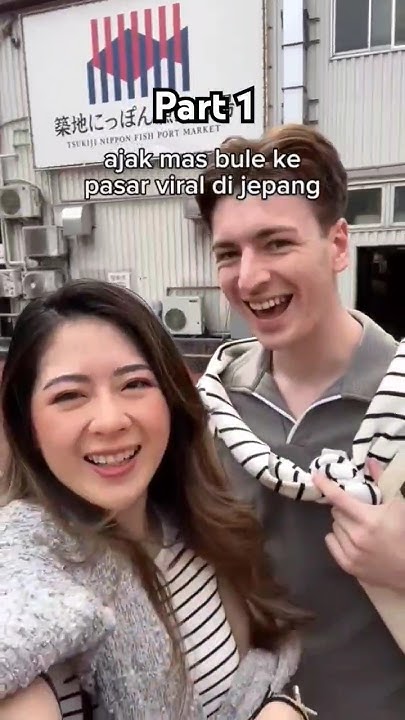 Part 1 Cici Ajak Mas Bule Ke Pasar Viral di Jepang! - YouTube