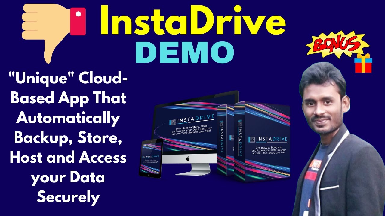 InstaDrive Demo -Automatically Backup, Store, Host and Access your Data ...
