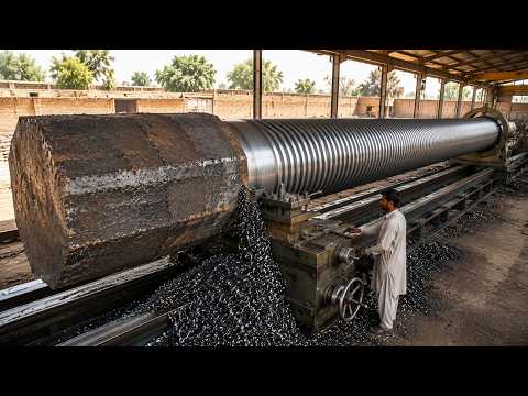 100 Yıllık Yöntemle Pakistan Atölyesi SANAYİ İÇİN DEV CİVATA VE SOMUN ÜRETİYOR - @hydraulichands