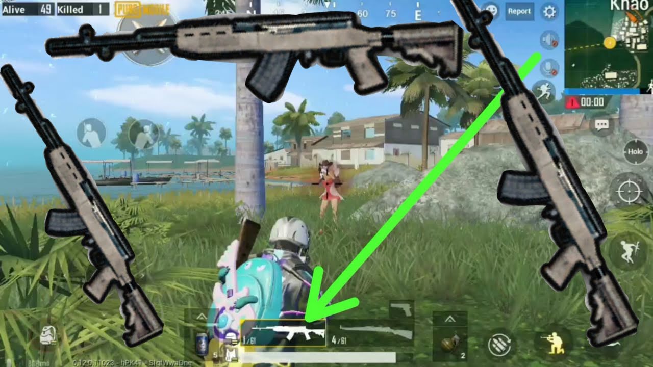 Kill 10 Enemies with SKS ! pubg mobile ! Pubg mission sks - YouTube