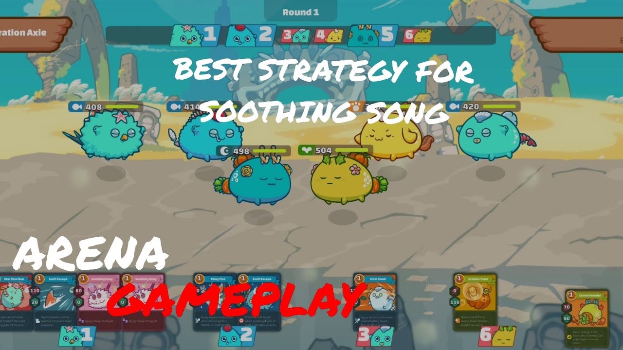 SOOTHING SONG META : AXIE INFINITY ARENA GAMEPLAY - YouTube
