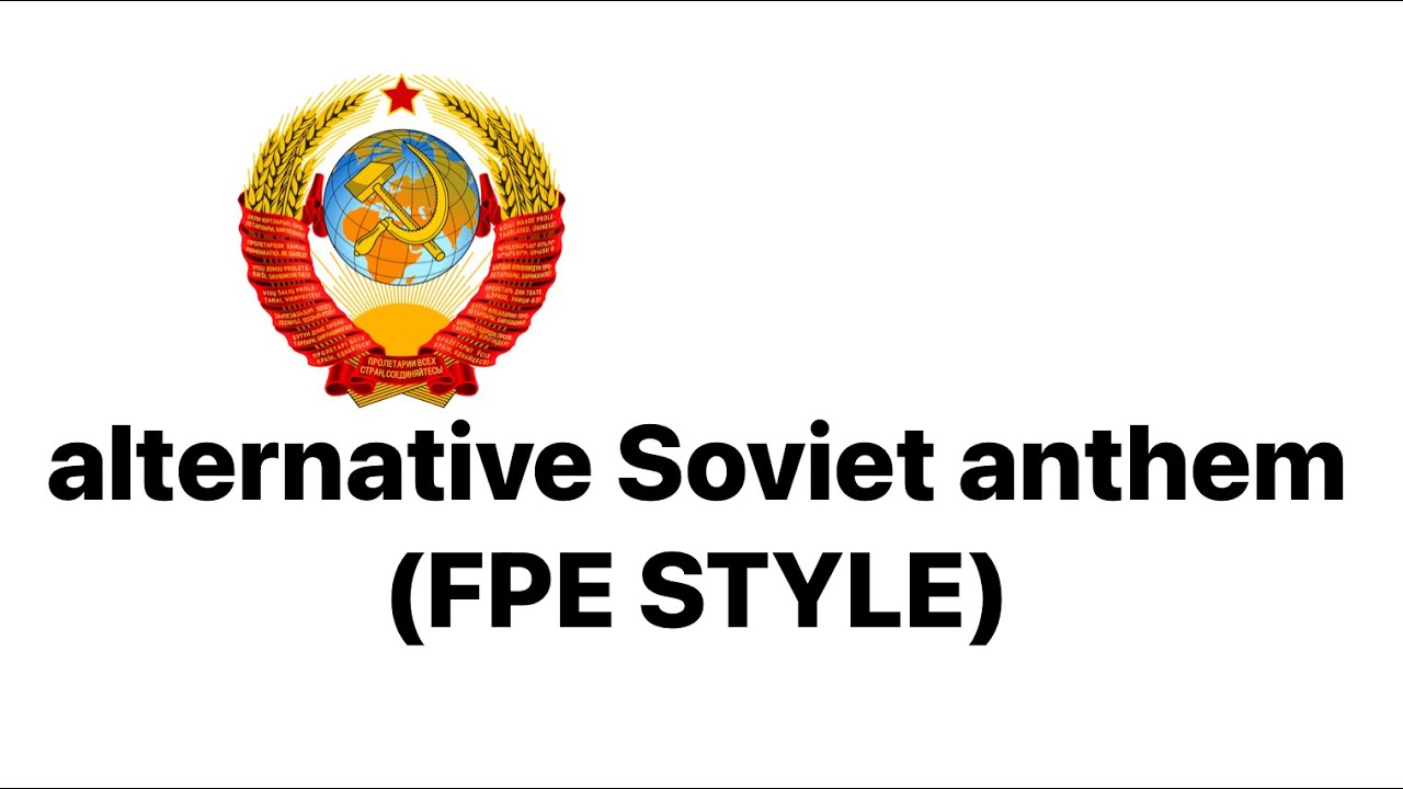 communism anthem because I was lazy working in the PP song - YouTube