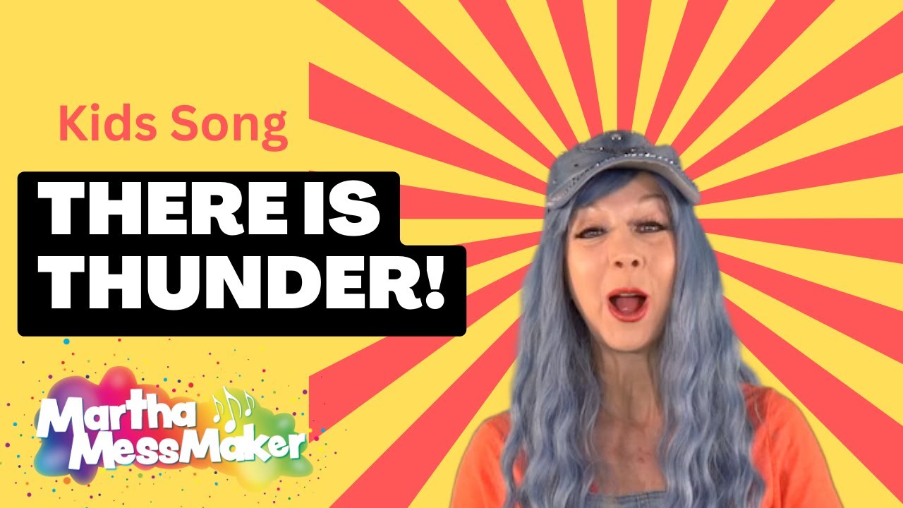 Simple Kids Songs|English Kids Songs|There is Thunder Kids Song|Round|Canon for Kids|Rain Songs ...