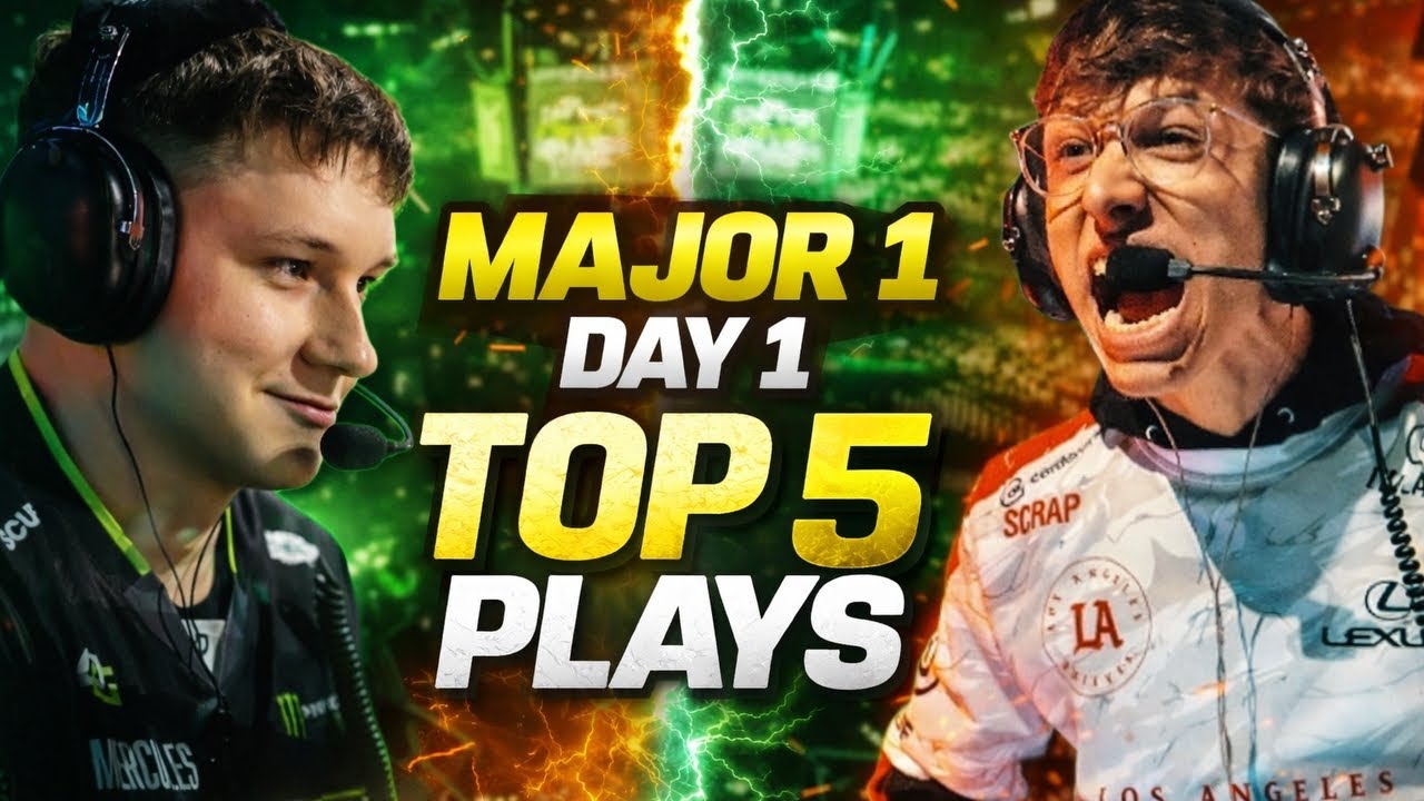 😲Top 5 Plays | CDL Major 1 2026 Day 1 - YouTube