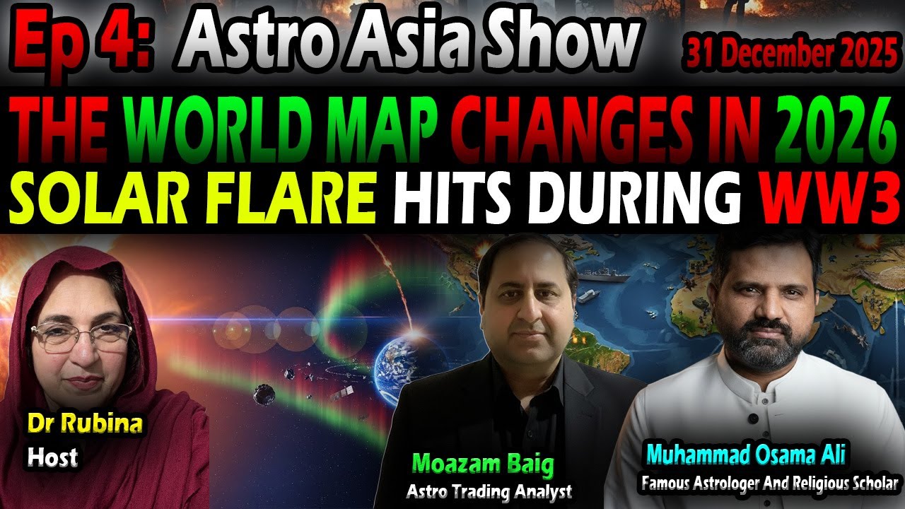 Astro Asia Episode 4 || Solar Flare || WW3 || Astro Asia || Osama Ali ...