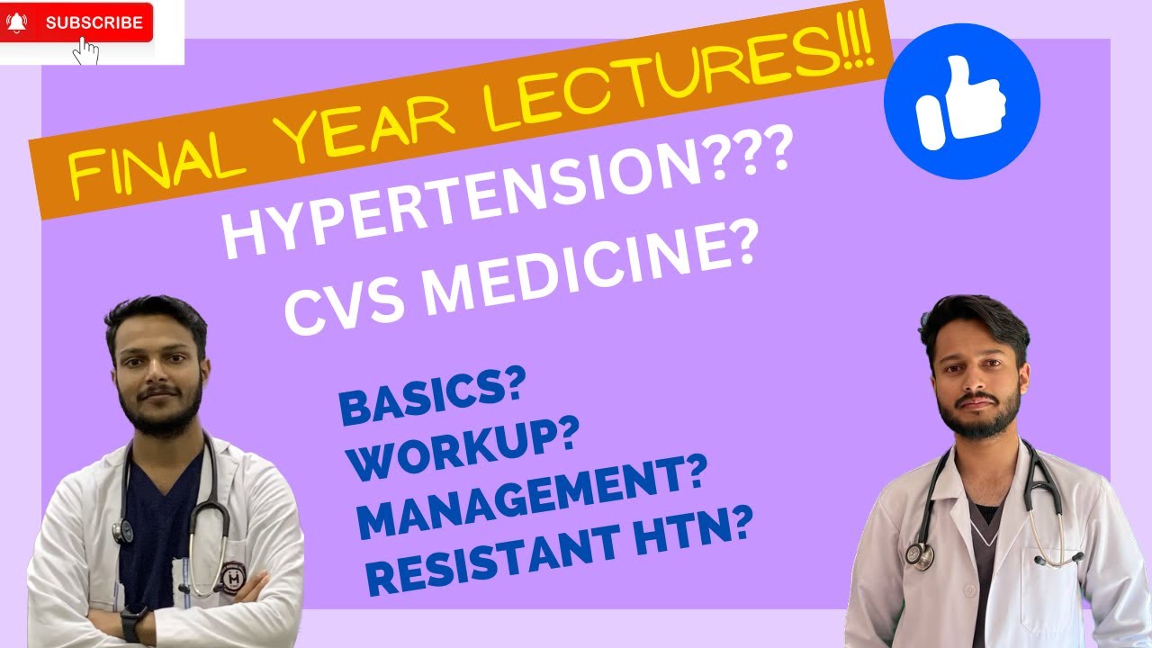 HYPERTENSION| RESISTANT HTN| WORKUP| MANAGEMENT IN DETAIL CEEPG - YouTube