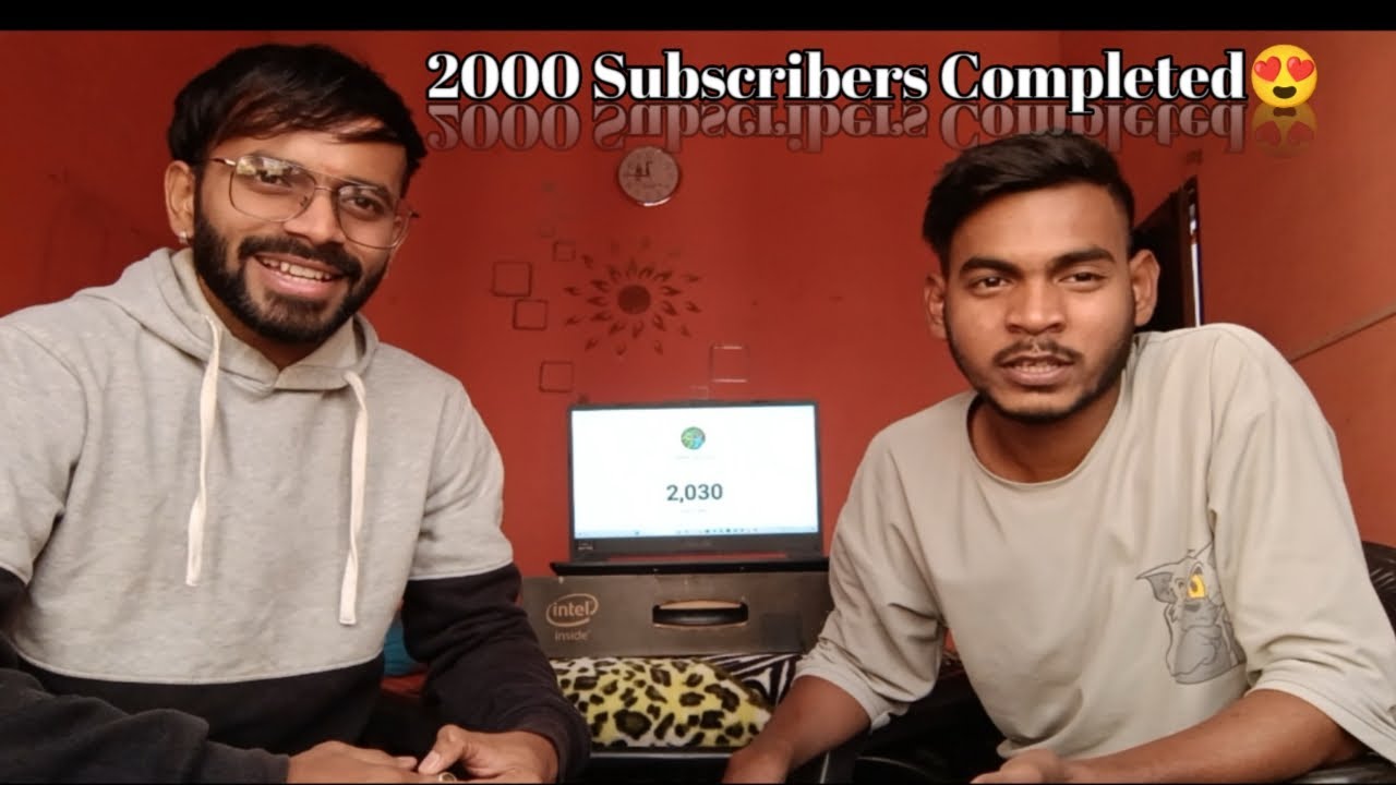 Journey From 0 To 2000 Subscribers 😍 How to increase your subscribers 😍 ...