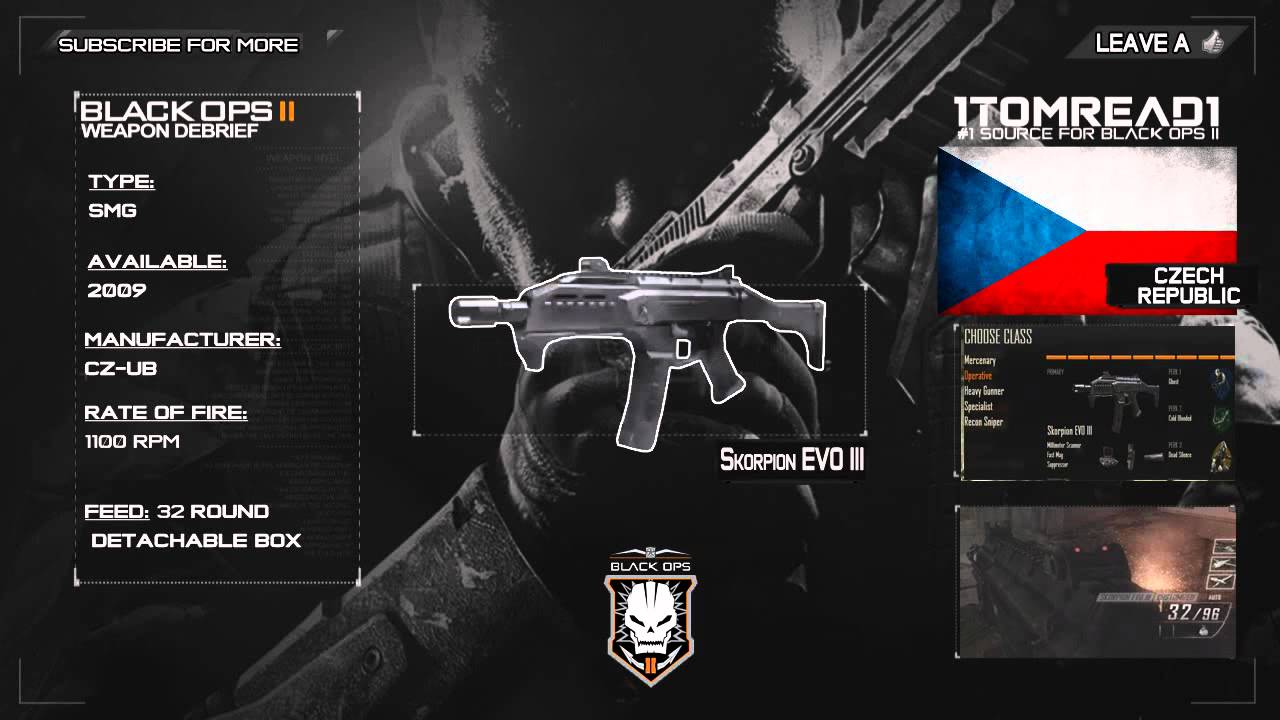 Call of Duty Scorpion EVO - YouTube