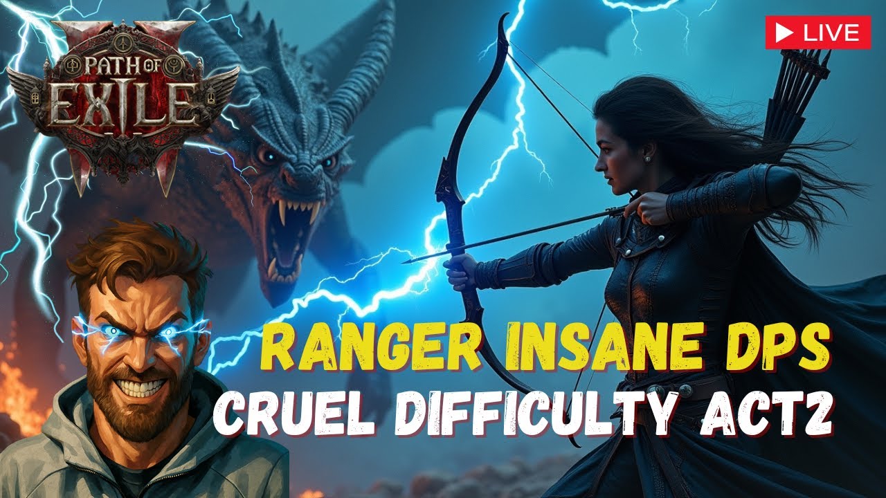 Ranger Destroys Act 2 on Cruel Difficulty – PoE 2 Lightning Build ...