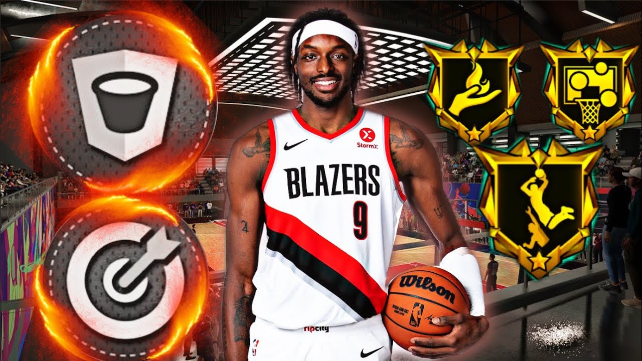 BEST POWER FORWARD BUILD NBA 2K23 NEXT GEN. ALL AROUND PF BUILD. - YouTube