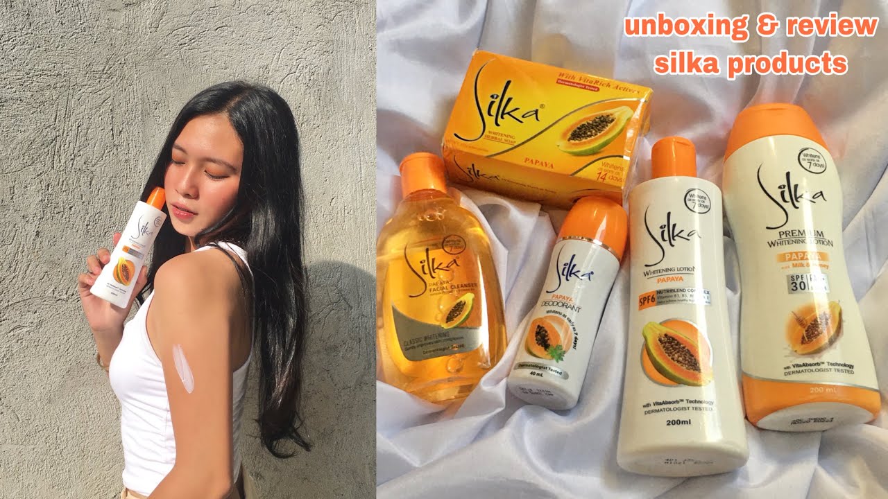 Unboxing And Review Of Silka Orange Papaya Line Products | Franchesca ...