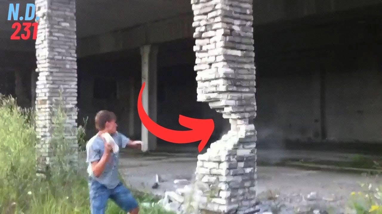 10 moments filmed (seconds before the AMAZING disaster) - YouTube