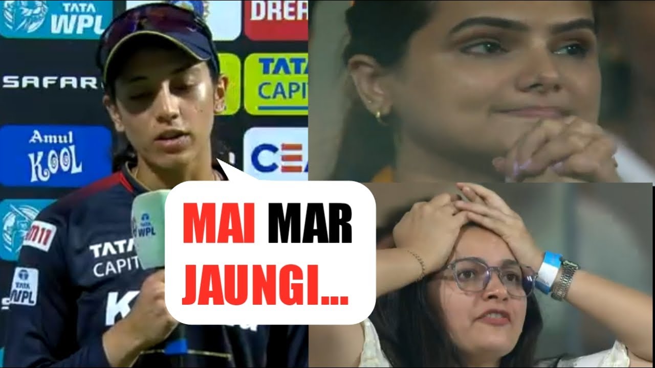 RCB Beautiful Girls 🥰Fans Crying In Live Match After Losing Rcbw vs Dcw ...