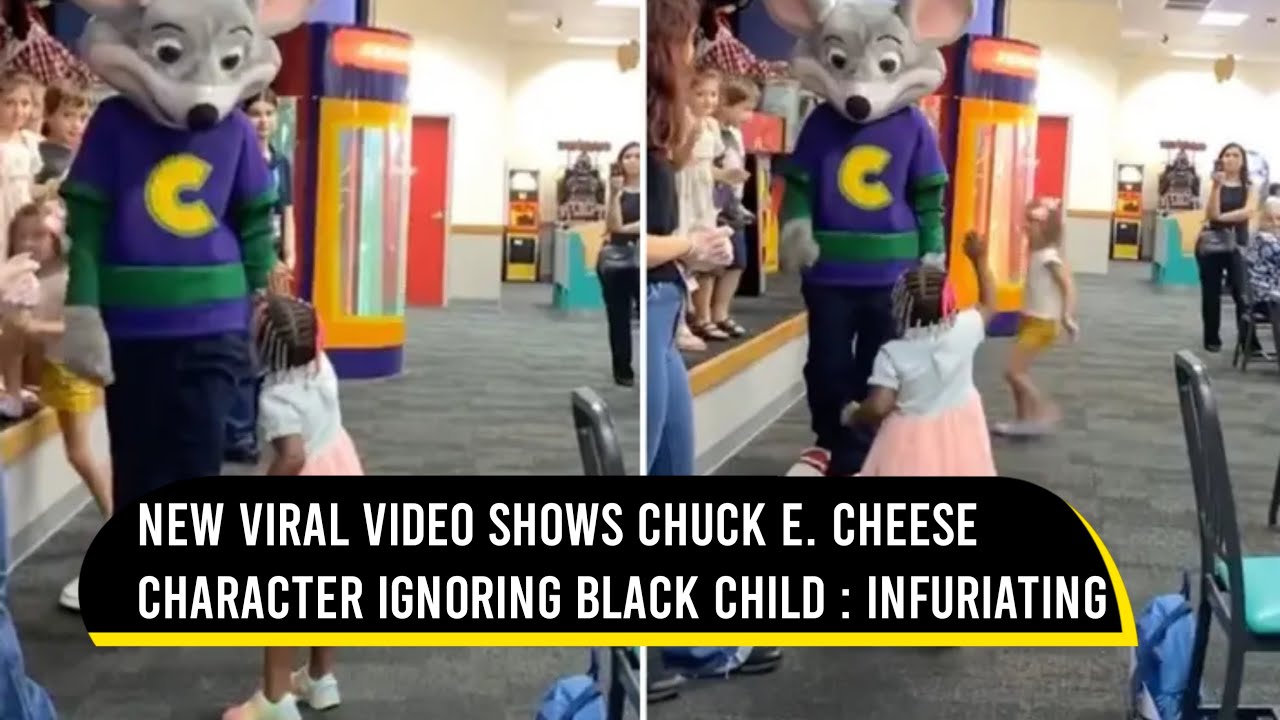 Chuck E. Cheese character now accused of ignoring black child | Viral ...