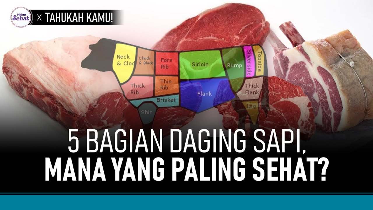 Bedah Gizi 5 Bagian Daging Sapi, Mana yang Paling Sehat dan Lezat ...