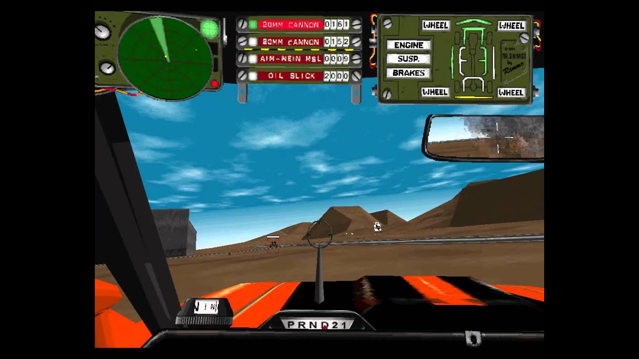 Interstate 76 - Scene 8 - cutscenes and gameplay (9 of 21) - YouTube