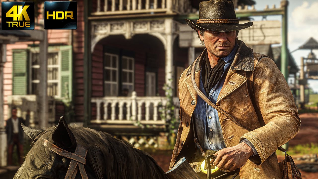 The Rhodes Ambush - Red Dead Redemption 2 - 4K - YouTube