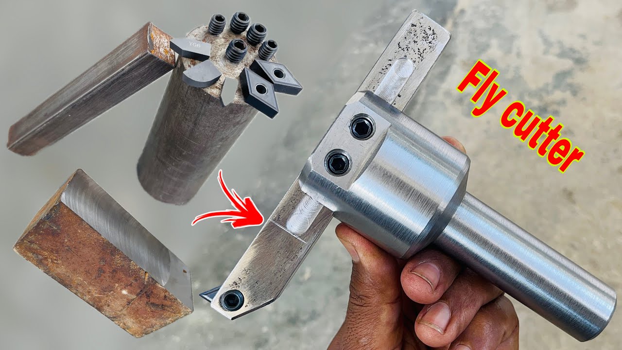 A Professional Metal Carbide Fly Cutter Tool Making | High Speed Fly ...