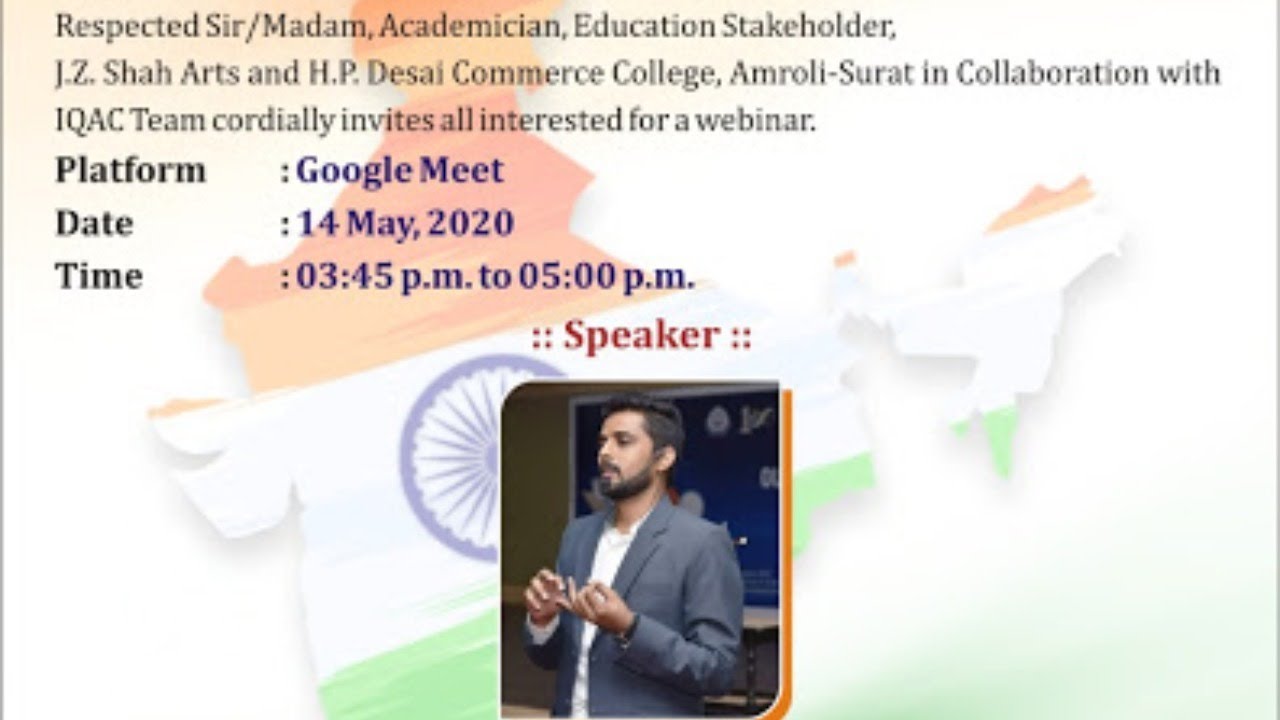 4th Webinar "Make India" 14-05-2020 - YouTube