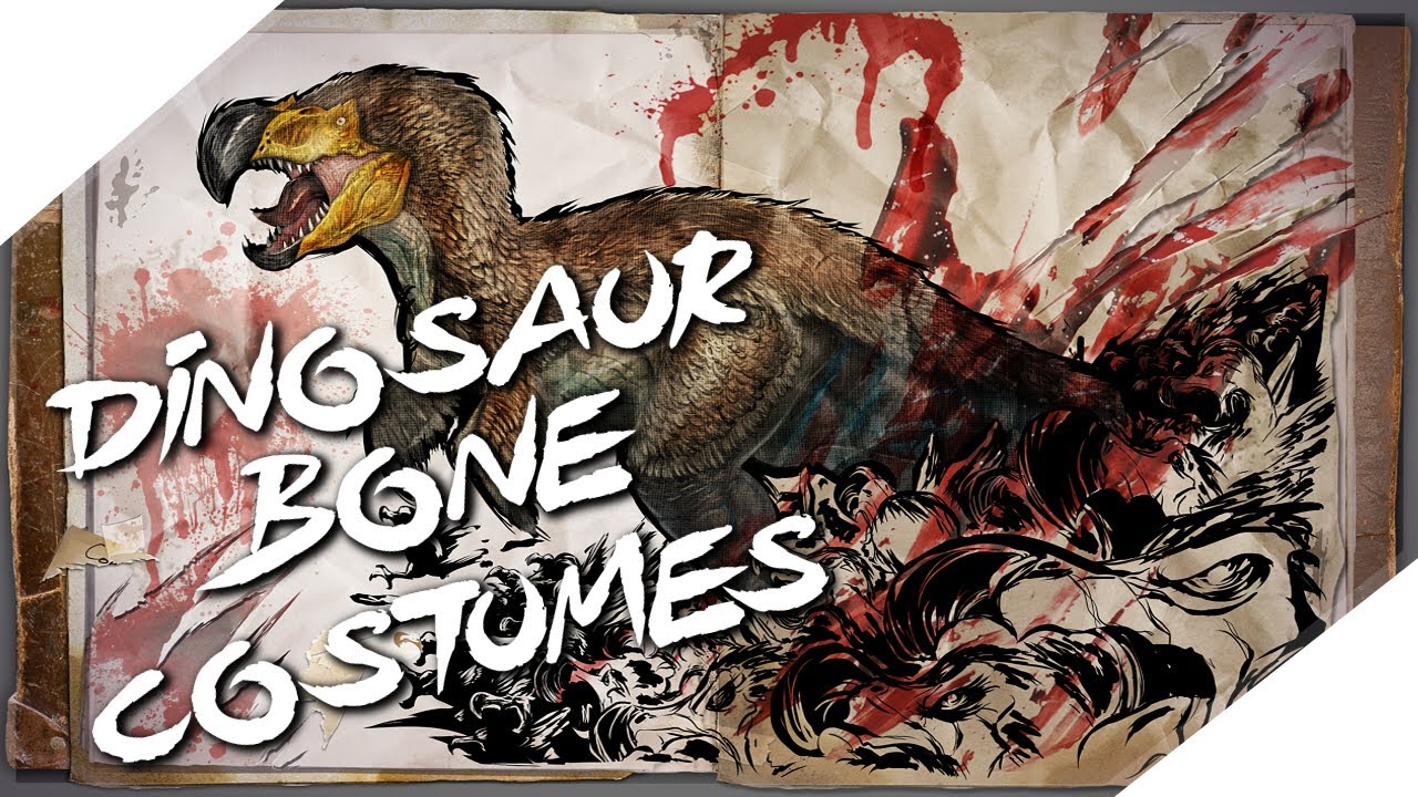 HOW TO GET ALL DINO BONE COSTUMES ON ARK IN 2017 ARK Survival HOW TO GET ALL DINO BONE COSTUMES ON ARK IN 2017 ARK Survival