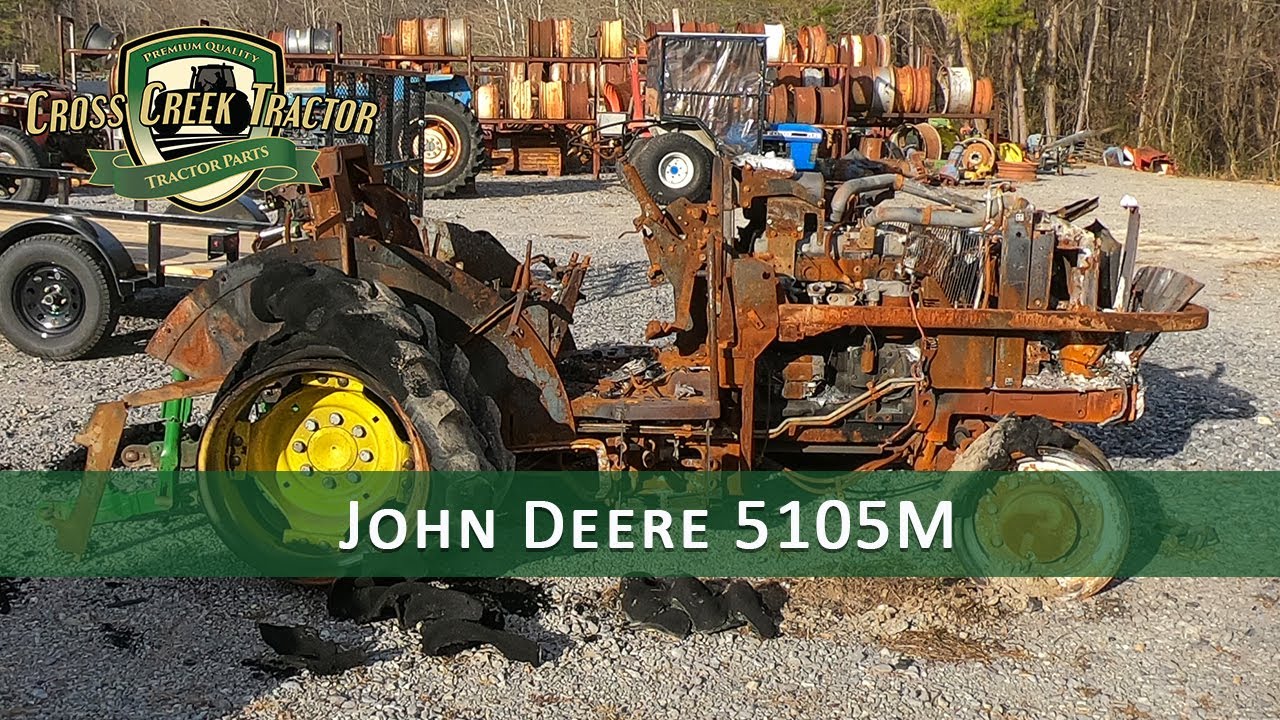 John Deere 5105M Tractor Parts - YouTube