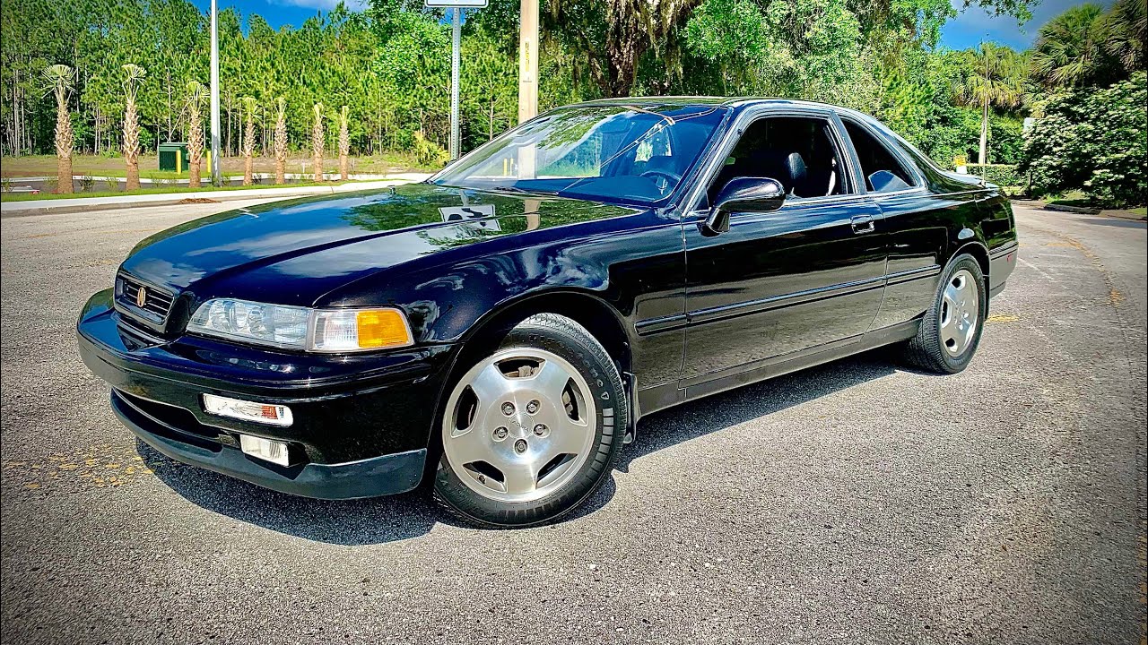 93 Acura Legend Coupe 6 speed!! - YouTube