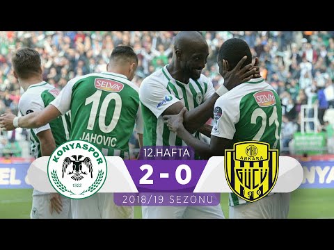 Konyaspor (2-0) MKE Ankaragücü | 12. Hafta - 2018/19
