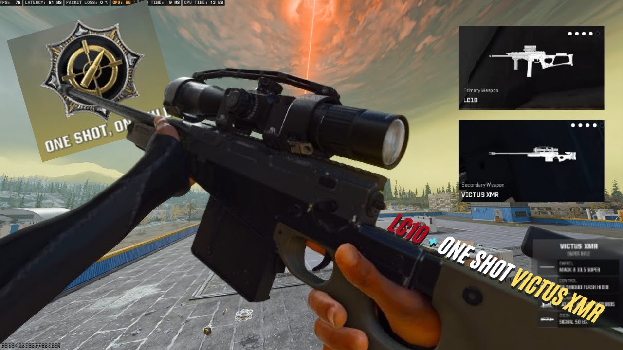 LC10 + Victus XMR META LOADOUT | One Shot Sniper Gameplay | Warzone ...