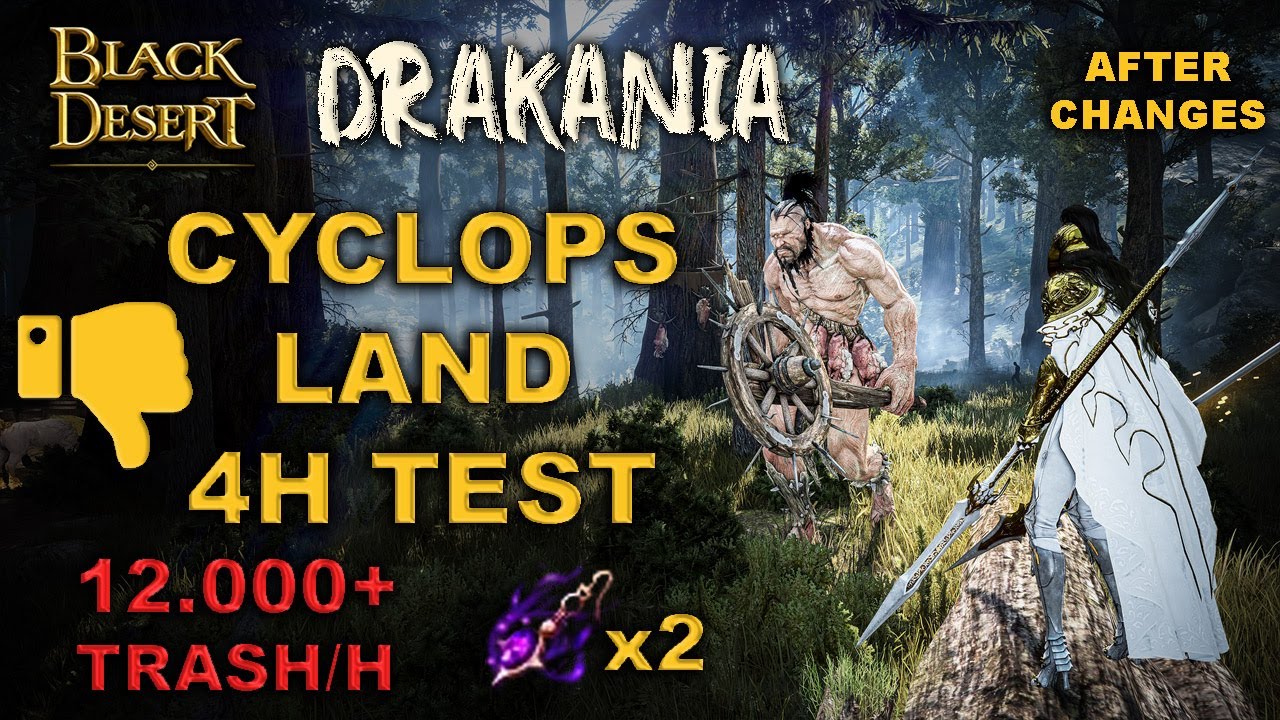 BDO | Big Disappointment - 4 Hours Cyclops Land Test - After Changes ...