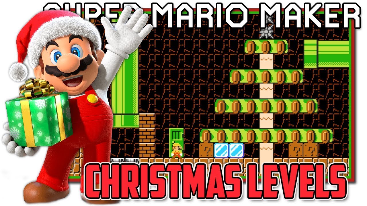Super Mario Maker Christmas Levels! - YouTube