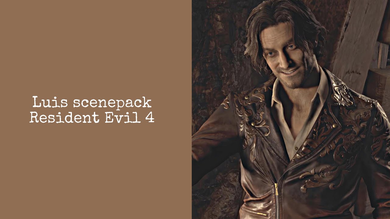 Luis Serra scenepack (Resident Evil 4 remake) 2160p - YouTube