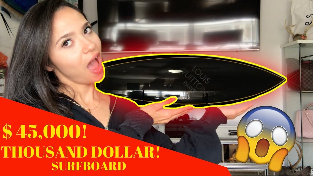 WORLD MOST EXPENSIVE SURFBOARD (LOUIS VUITTON) | 2019 - YouTube